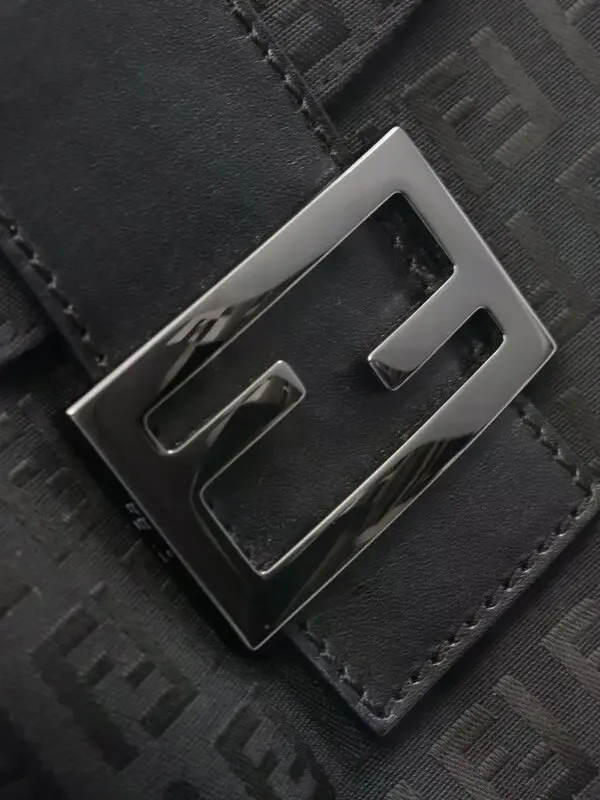 Fendi 2010s Mamma Baguette Shoulder Bag