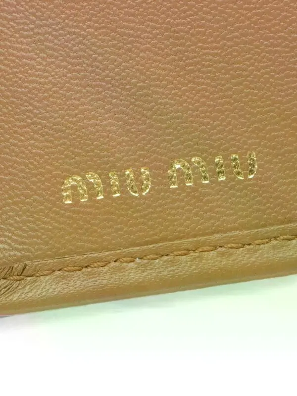Miu Miu 2020s Quilted Bi-fold Wallet