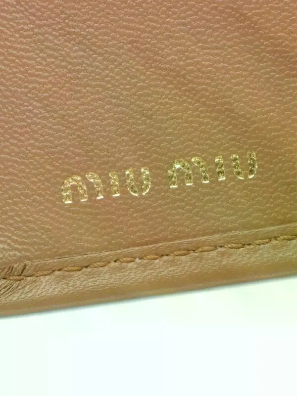 Miu Miu 2020s Quilted Bi-fold Wallet
