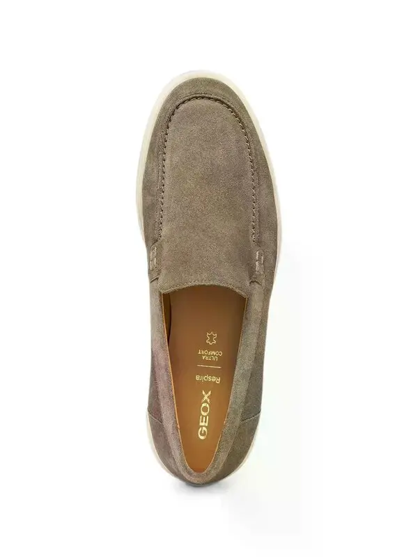 Geox Spherica Ec17 Suede Loafers