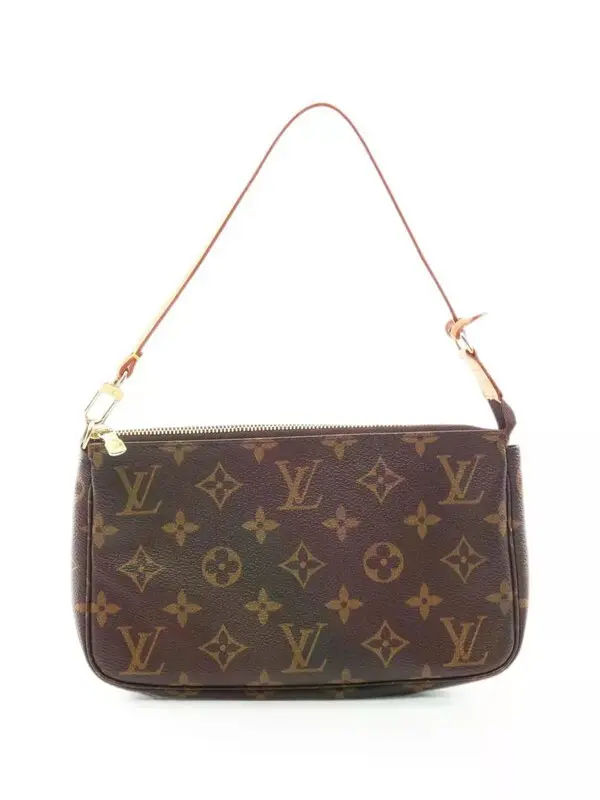 LOUIS VUITTON 2003 Monogram Shoulder Bag - Brown