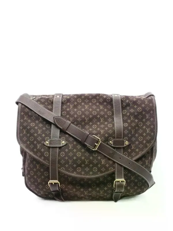 LOUIS VUITTON 2006 Xl Monogram Mini Lin Ebene Shoulder Bag - Brown