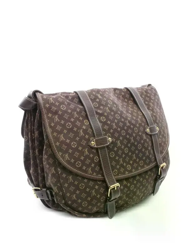 LOUIS VUITTON Monogram Mini Lin Shoulder Bag - Brown