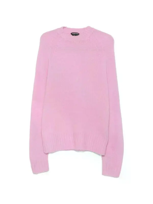 TOM FORD Ribbed-trim Long-sleeve Sweater