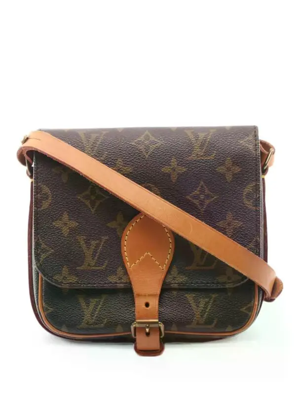 LOUIS VUITTON 1990 Cartouchiere Pm Monogram Shoulder Bag
