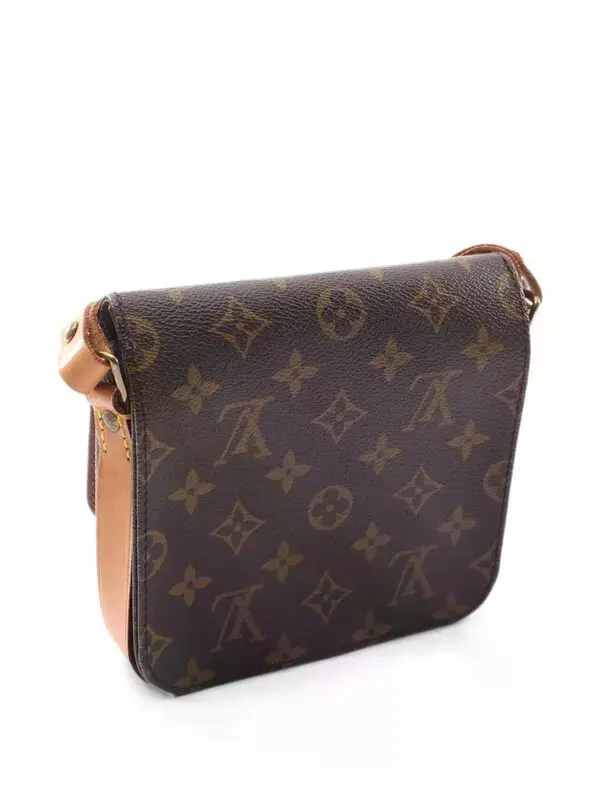 LOUIS VUITTON Cartouchiere Pm Monogram Shoulder Bag - Brown