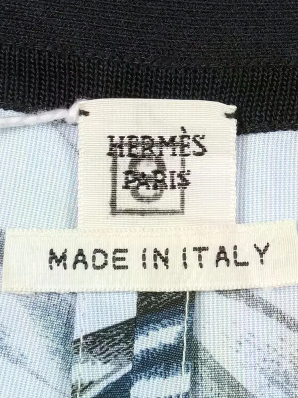 Hermès Rope Print High-waisted Shorts