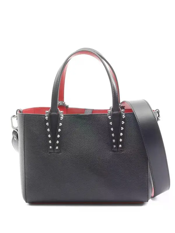 CHRISTIAN LOUBOUTIN Cabata Spiked Handbag - Black
