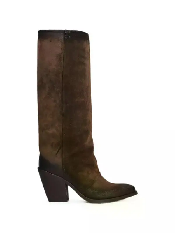 METISSE Texan Knee-high Suede Boots
