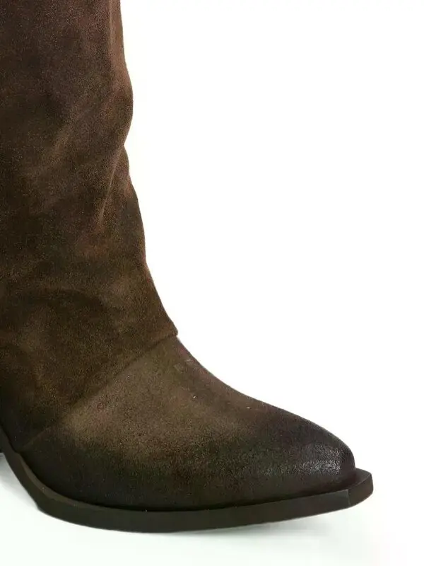 METISSE Texan Knee-high Suede Boots