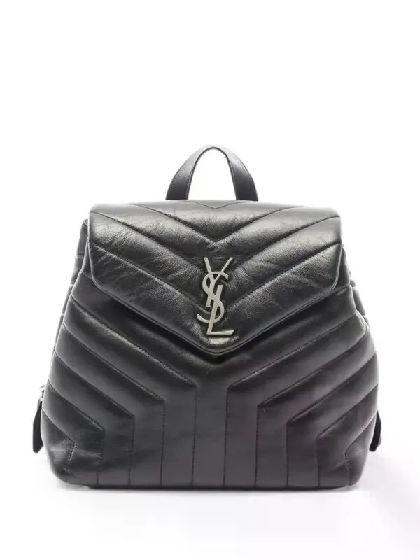 Saint Laurent 2010s Lulu Quilted Backpack