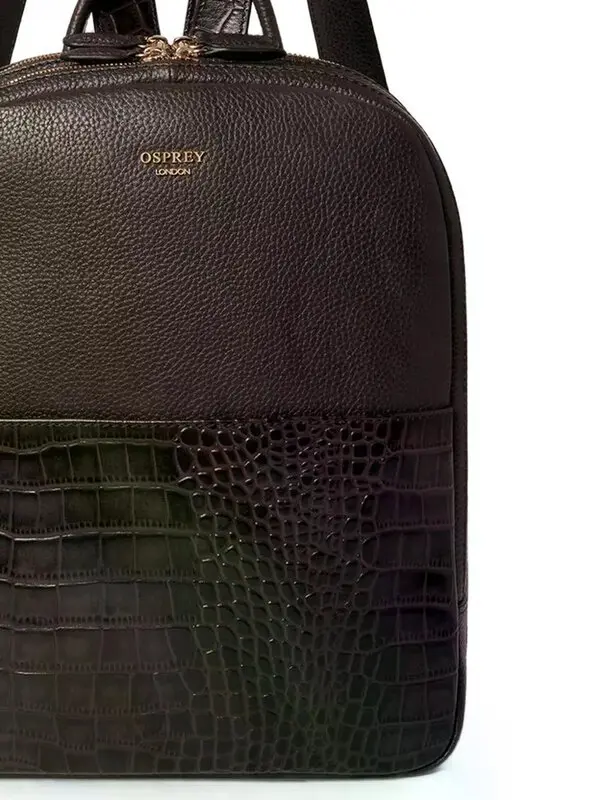 OSPREY Kellie Leather Backpack - Brown