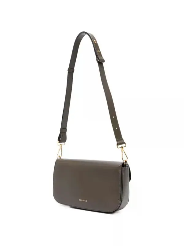 COCCINELLE Logo-plaque Leather Shoulder Bag