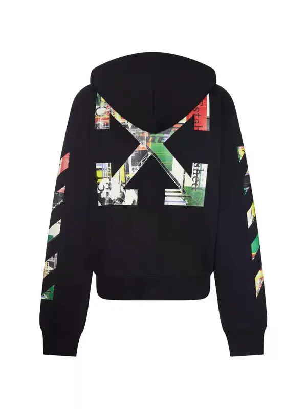 Off-White Industrial Arrow Zip-up Hoodie