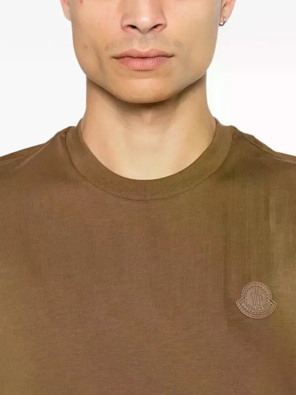 Moncler Logo-patch T-shirt