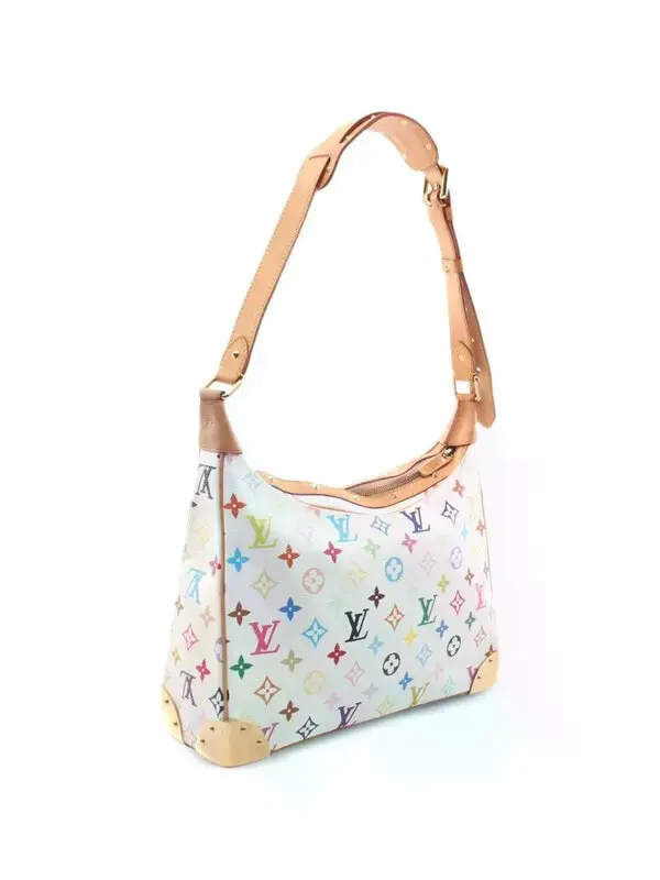 LOUIS VUITTON Monogram Multicolour Canvas Shoulder Bag - White