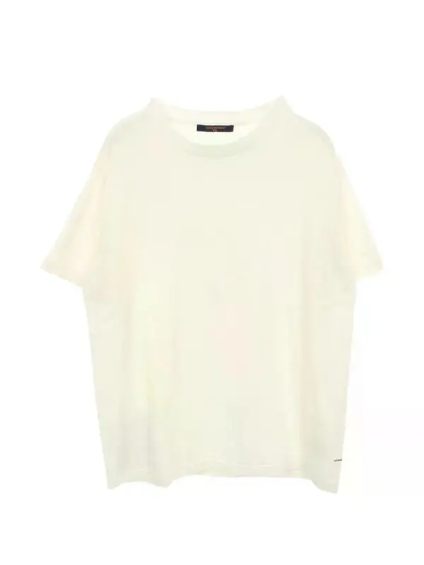 LOUIS VUITTON 2010s Staples Edition Crew-neck T-shirt - White