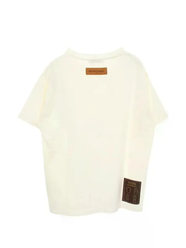 LOUIS VUITTON 2010s Staples Edition Crew-neck T-shirt