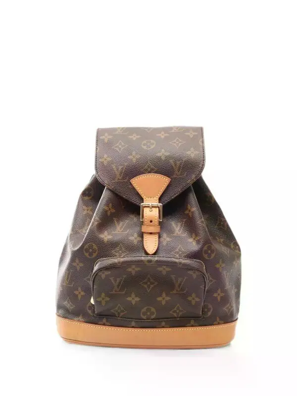 LOUIS VUITTON 1998 Mm Montsouris Monogram Canvas Backpack