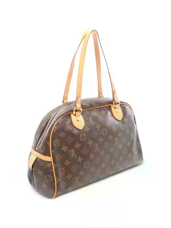 LOUIS VUITTON Monogram Montorgueil Pm Shoulder Bag - Brown