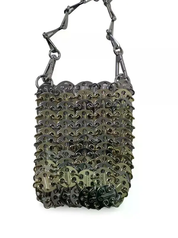 Rabanne 1969 Iconic Mini Shoulder Bag - Silver