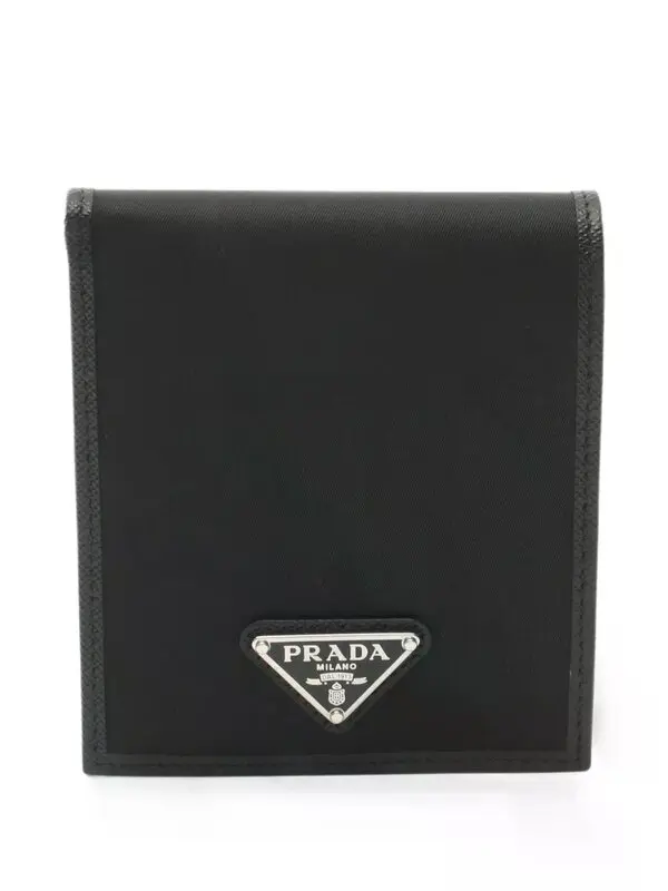 Prada Saffiano Bi-fold Wallet - Black