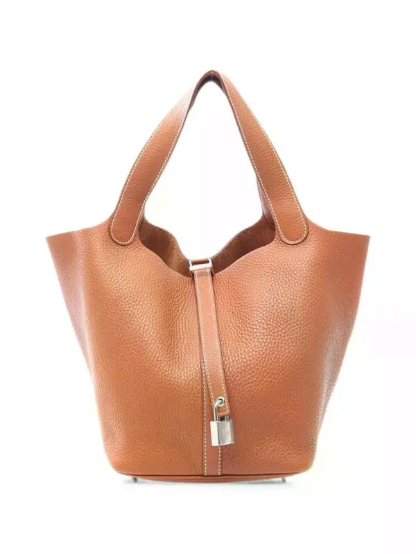 Hermès 2016 Mm Picotin Lock Leather Handbag