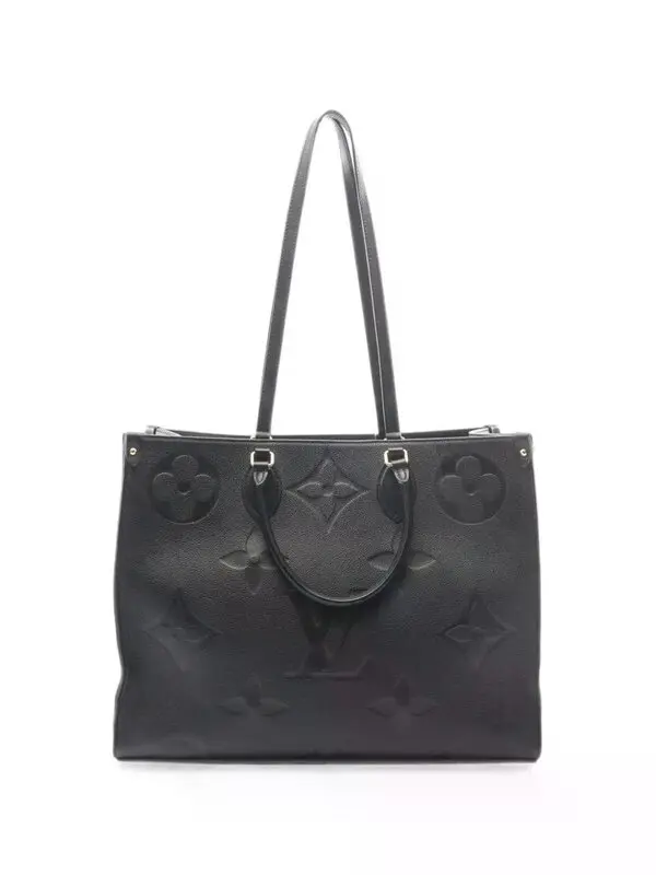 LOUIS VUITTON 2010s Gm Empreinte Onthego Monogram Tote Bag - Black
