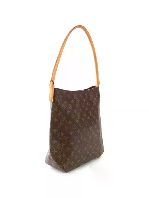 LOUIS VUITTON Looping Gm Monogram Shoulder Bag - Brown