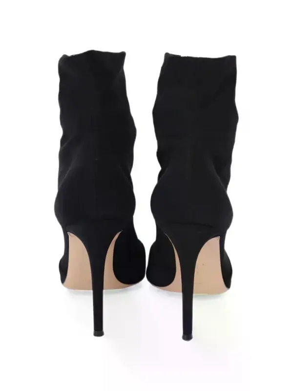 GIANVITO ROSSI Elite Stretch-knit Ankle Boots