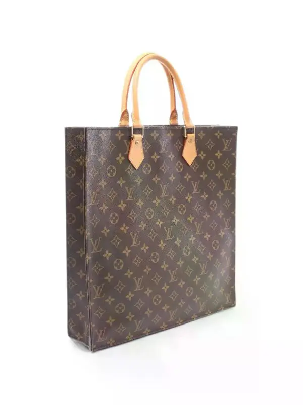 LOUIS VUITTON 2005 Sac Plat Monogram Handbag