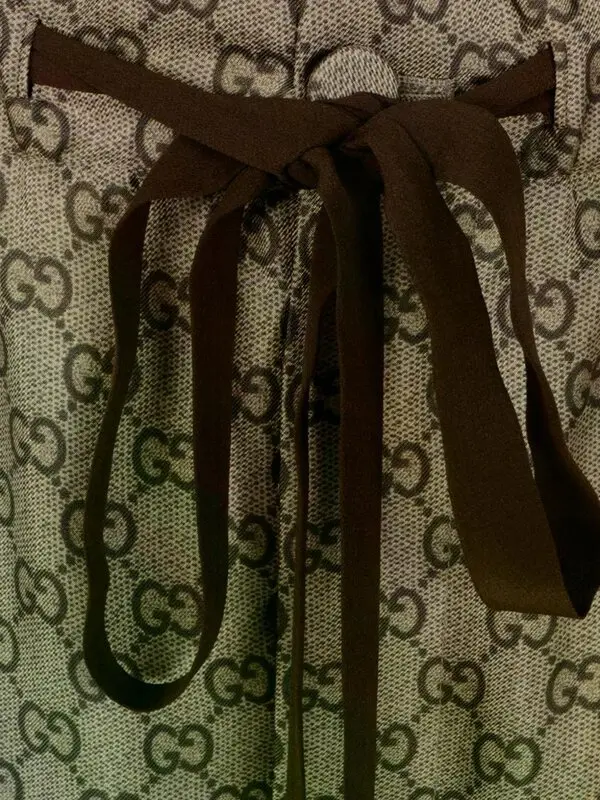 Gucci Drawstring-waist Palazzo Pants