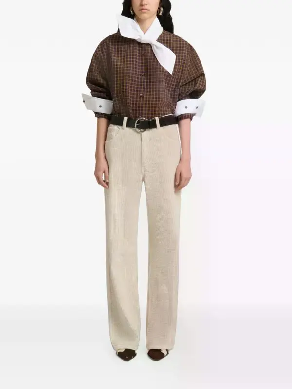 Marni Corduroy Flared Trousers