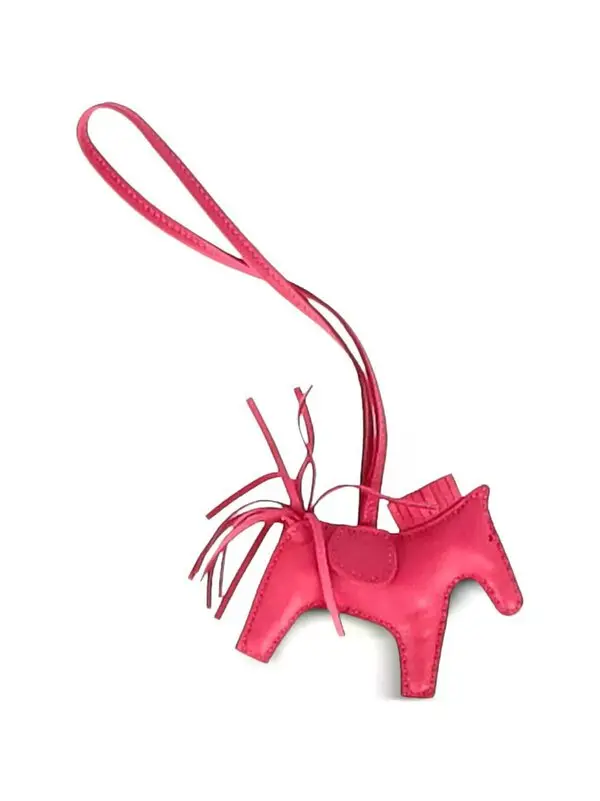 Hermès Rodeo Pm Horse Charm - Pink