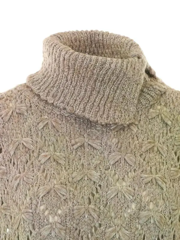Fabiana Filippi Open-knit Poncho