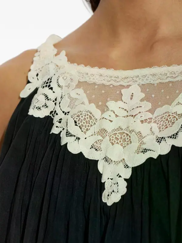 Zimmermann Lace-insert Tiered Top