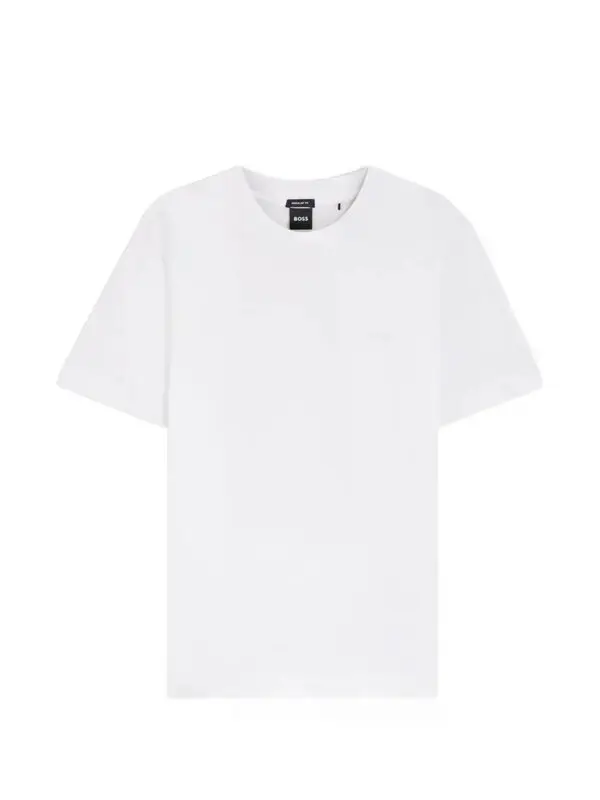 BOSS Logo-embroidered T-shirt