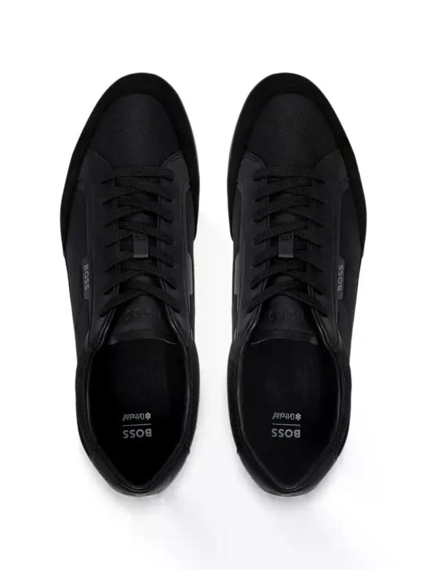 BOSS Suede-panelled Sneakers
