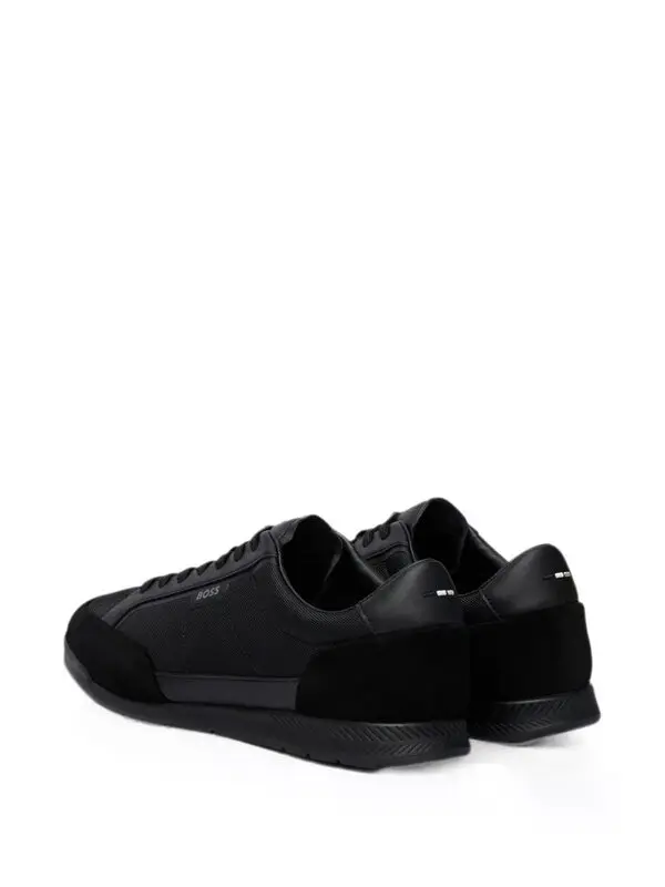 BOSS Suede-panelled Sneakers