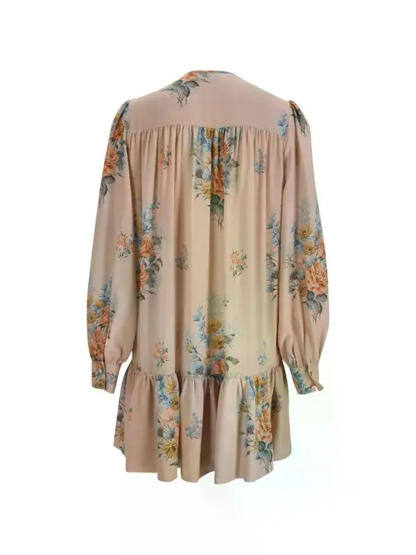 Alexander McQueen Floral-print Mini Dress