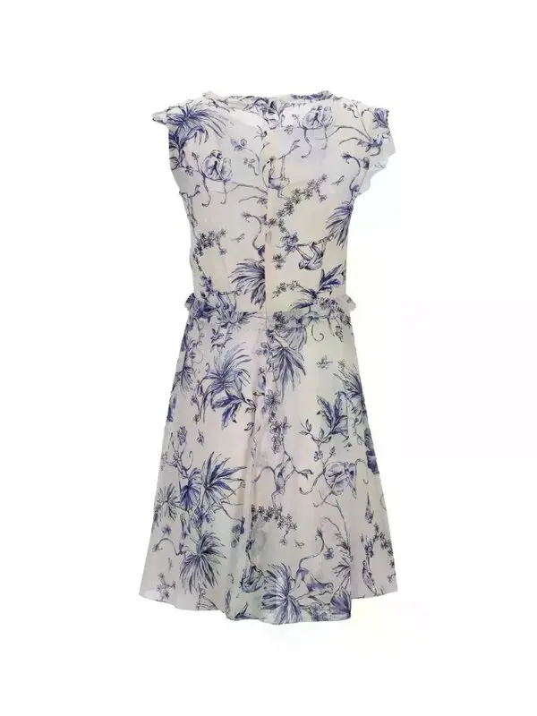 Valentino Garavani Ruffle Floral-print Dress