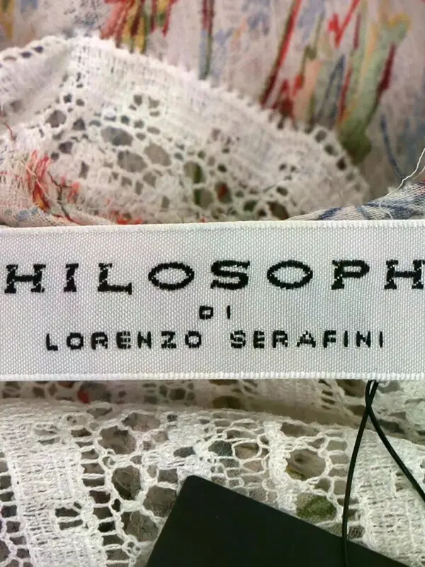 Philosophy Di Lorenzo Serafini Tiered Floral Print Mini Dress