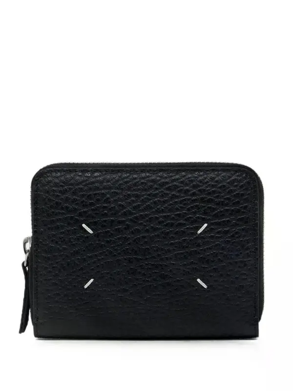 MAISON MARGIELA Logo-detail Wallet - Black