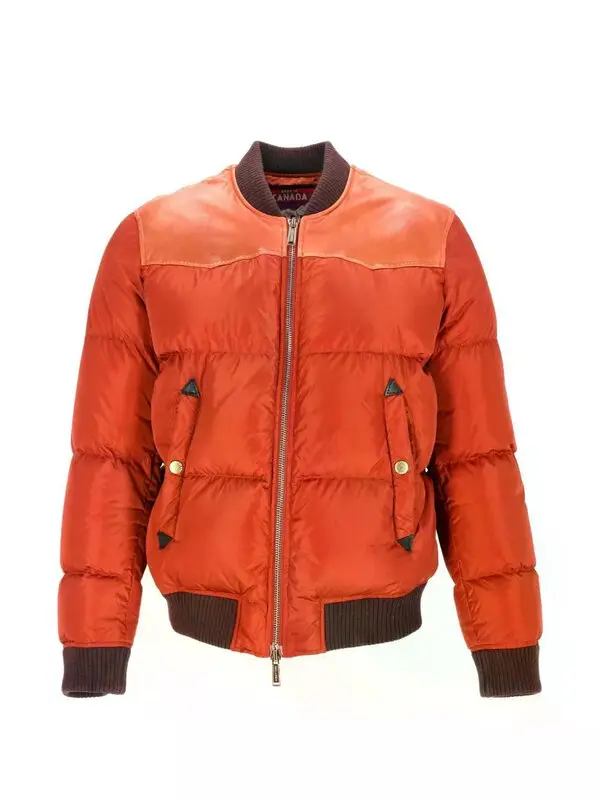 Dsquared2 Zip-up Quilted Bomber Jacket