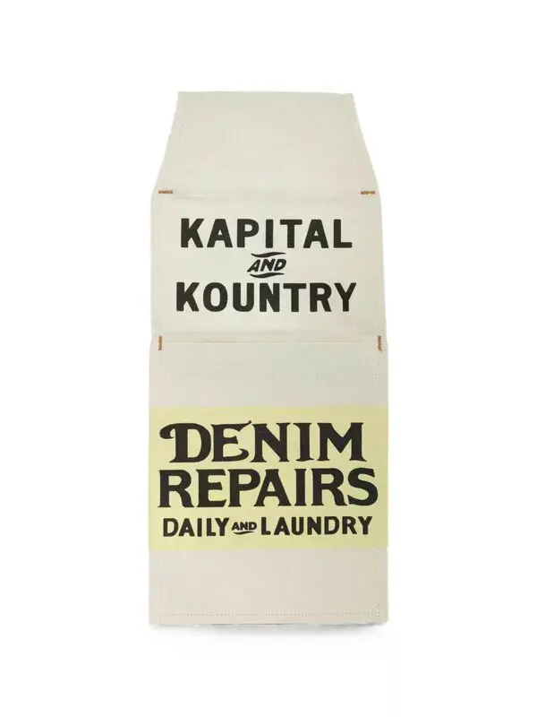 Kapital Canvas Pulp Phone Holder - Neutrals