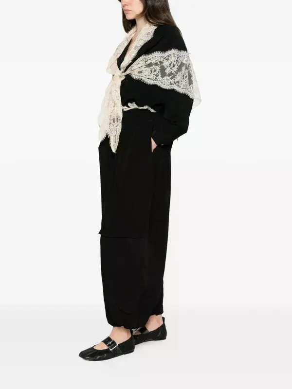 Sea Lace Trim Blouse