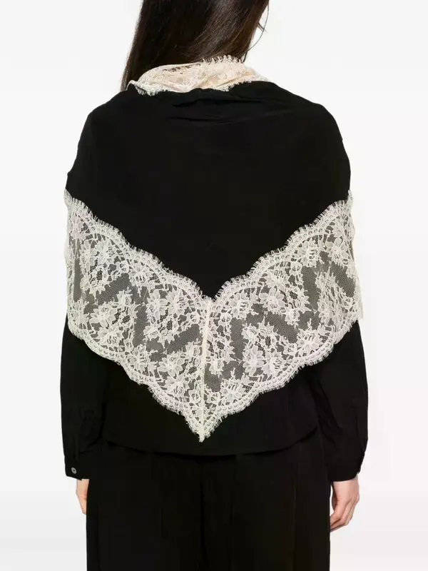 Sea Lace Trim Blouse