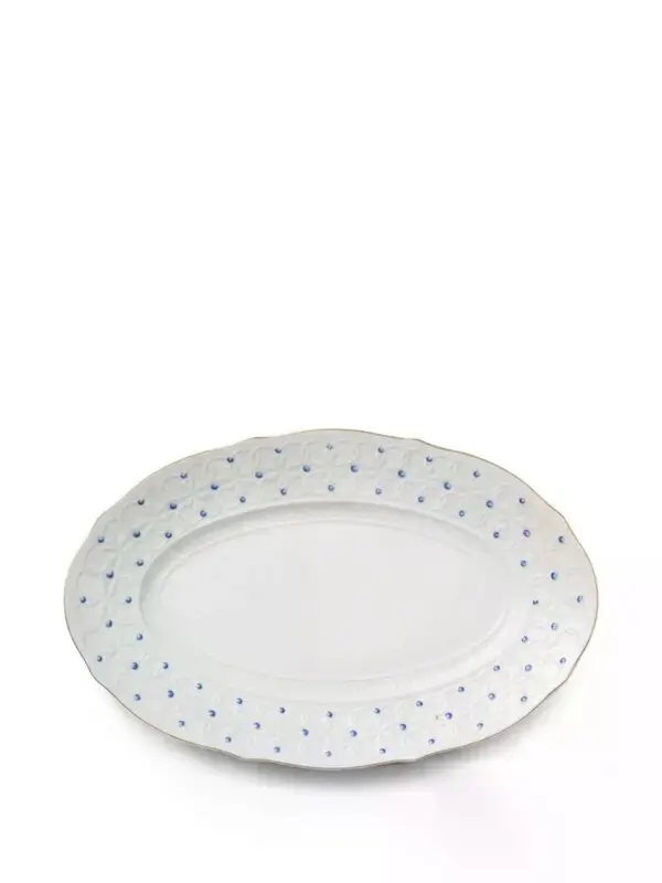 GINORI 1735 Museo Le Perle Oval Platter