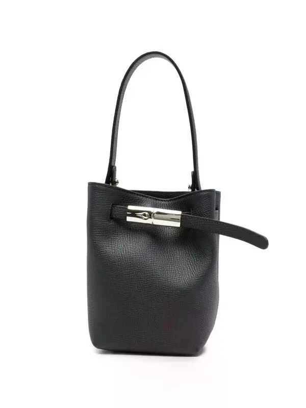 Longchamp Bucket Bag - Black