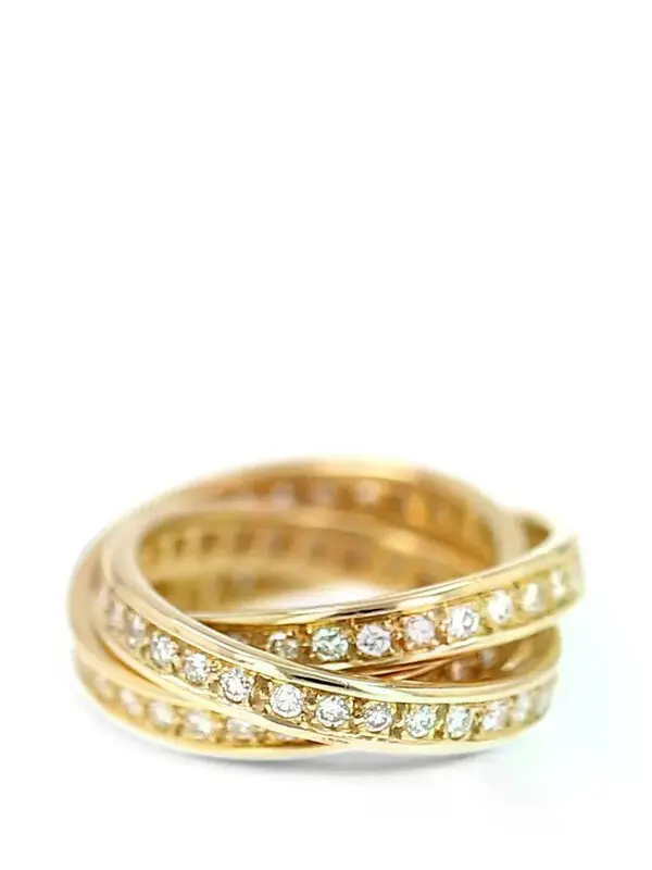Cartier 1990 Trinity Diamond Ring